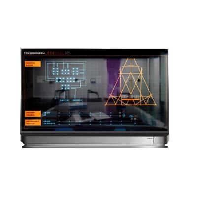 China 55 Inch See Through Oled Screen 1920*1080 Color Customizable Translucent OLED for sale