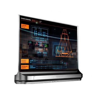 China 55 Inch See Through Oled Screen 1920*1080 Color Customizable Translucent OLED for sale