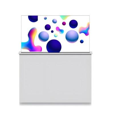 China Intelligent Indoor Transparent OLED Display Vertical For Theaters Museum for sale