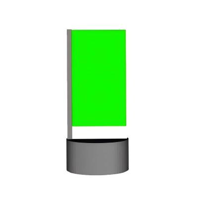 China Ultra Thin 4K Resolution Transparent Oled Screen With Rechargeable Battery Movable Digital Signage for sale