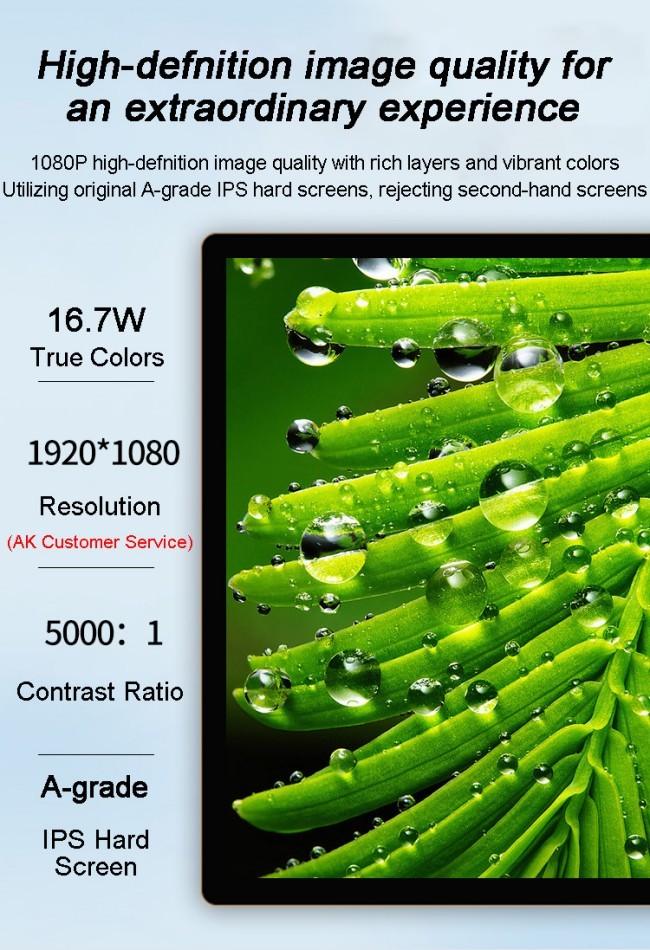 ZXT LCD Advertising Player side view