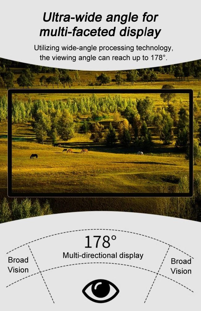 ZXT LCD Advertising Player display detail