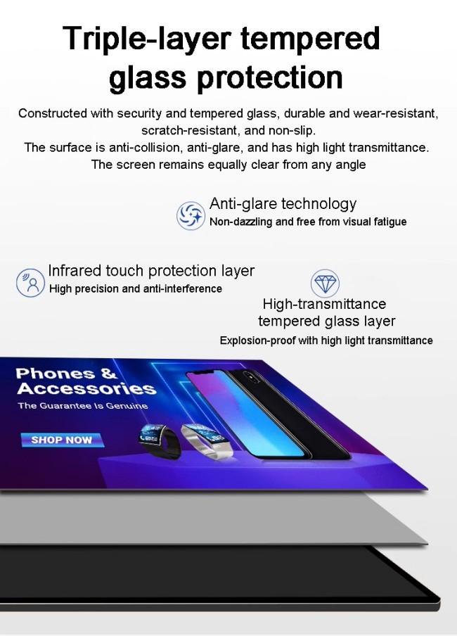 ZXT LCD Advertising Player connectivity ports