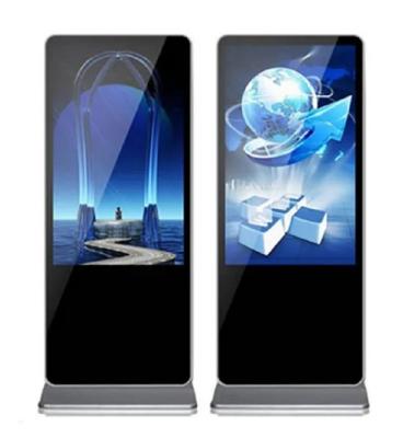 Cina contrassegno diritto di Digital del giocatore di pubblicità di tocco 65-Inch del pavimento LCD dell'esposizione con l'angolo retto per l'hotel in vendita