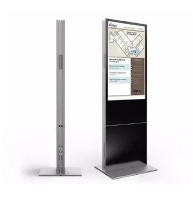 Cina contrassegno diritto di Digital del giocatore di pubblicità di tocco 65-Inch del pavimento LCD dell'esposizione con l'angolo retto per l'hotel in vendita