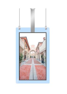 Cina Colore su misura contrassegno LCD laterale doppio d'attaccatura di Digital per la pubblicità dell'interno in vendita