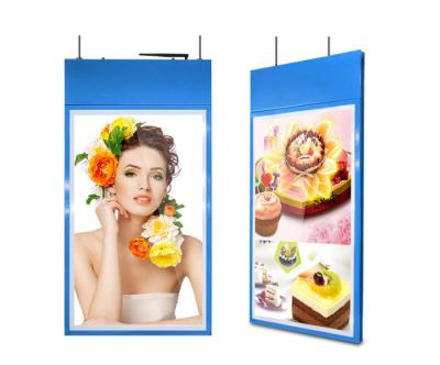 Cina Colore su misura contrassegno LCD laterale doppio d'attaccatura di Digital per la pubblicità dell'interno in vendita