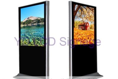 Cina Installazione diritta del multi di tocco di Digital pavimento del contrassegno per l'esposizione di messaggi in vendita