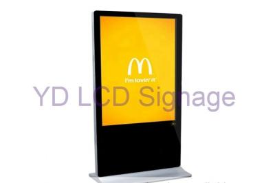 中国 情報点検のための1つのPC LCDデジタルの表記の床の立場のすべて 販売のため