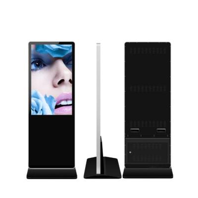 Cina Touch screen LCD diritto Android dell'interno dell'esposizione del pavimento che annuncia il totem di vendita al dettaglio di informazioni della TV Sinage Digital in vendita
