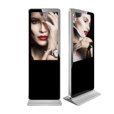 Cina Touch screen LCD diritto Android dell'interno dell'esposizione del pavimento che annuncia il totem di vendita al dettaglio di informazioni della TV Sinage Digital in vendita