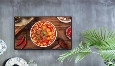 Cina Supporto della parete che annuncia i bordi a 43 pollici del menu del touch screen dell'esposizione per gli annunci pubblicitari in vendita