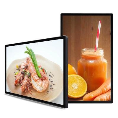Cina Supporto della parete che annuncia i bordi a 43 pollici del menu del touch screen dell'esposizione per gli annunci pubblicitari in vendita