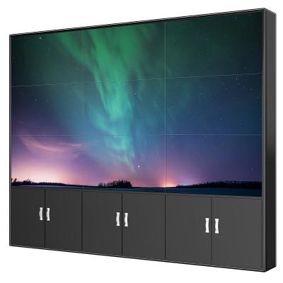 China HDMI HD 4K 55“ Naadloze de Muurvertoning van TV van 3X3 LCD Te koop