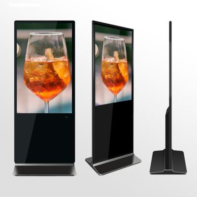 China Vloer die Android-Signage van het Vensterssysteem Binnen Gebruikte Digitale LCD Vertoning voor het Leiden bevinden zich Te koop
