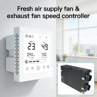 Quality New Product Releases VOC PM2.5 CO2 HVAC Ventilation System WIFI 0-10V PWM Fan for sale