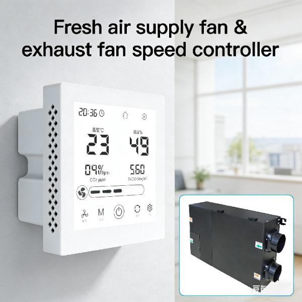 Quality New Product Releases VOC PM2.5 CO2 HVAC Ventilation System WIFI 0-10V PWM Fan Controller for sale