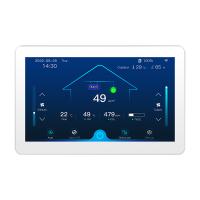 China 7 Inch LCD Color Touchscreen Smart HVAC Controller With Fresh Air Ventilation System for sale