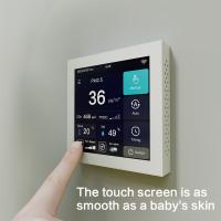 China 4 Inch Touch Screen WiFi Connectivity ModBus RTU Interface Heat Recovery Ventilation HRV Ventilation Controller for sale
