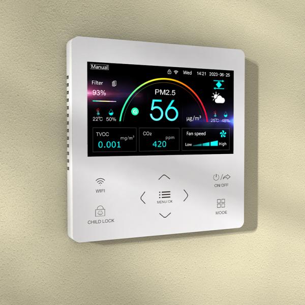 Quality 4.3 Inch LCD Color ERV Smart HVAC Controller With Ventilation System Parts for sale