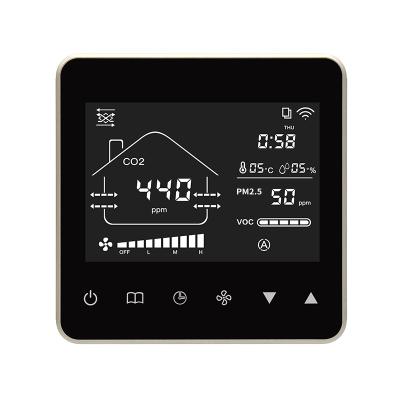 China Wall Mount WiFi Digital Ventilation Controller Panel For HRV ERV Systems for sale