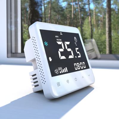 China High Precision Smart Fan Coil Thermostat With LCD Display for sale