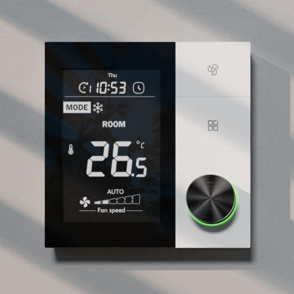 Quality Programmable Temperature Controller With Knob Control For Commercial HVAC Projects for sale