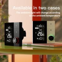 Quality Wall Mounted Digital Smart Wifi Thermostat Tuya App WIFI Wireless Room for sale