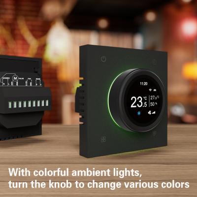 China G6-B LCD Color Screen Rotary Temperature Controller for Energy Efficient HVAC Systems for sale