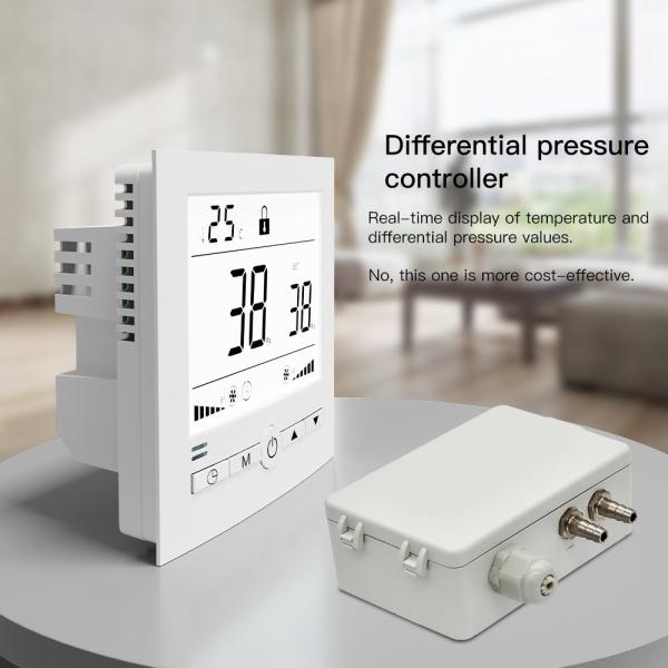 Quality Digital LCD Display Differential Pressure Controller Wall Mounting For Automatic Control for sale