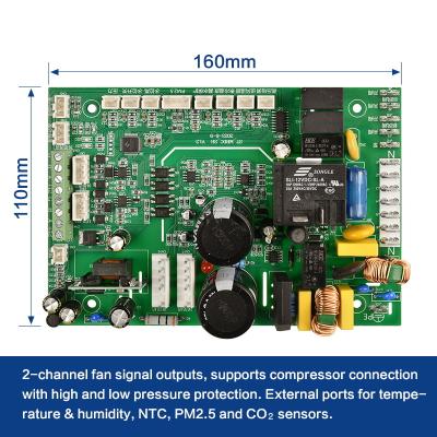 China Fresh Air Ventilation & Dehumidifier Unit Main Control Board for sale