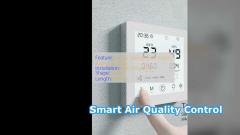 Smart HVAC Controller for PM  and CO Air Quality