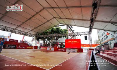 China Double PVC Coated Fabric Big Sport Event Tents Size 204x120x3mm for sale