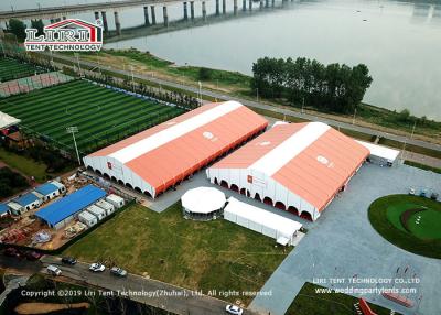 China frame structure sport tent, Aluminium Alloy TFS Outdoor Tennis Sports Curve Tent, Big sports tent for sale