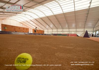 China Large aluminum football stadium polygon sports event tent for sale, Tennis court canopy large outdoor space sport tent for sale
