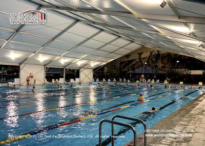 China Large Indoor Swimming Pool Stadium Canopy Tent Polygon Sport Event Tent, Weather resistant Outdoor Sports Event Marquee for sale