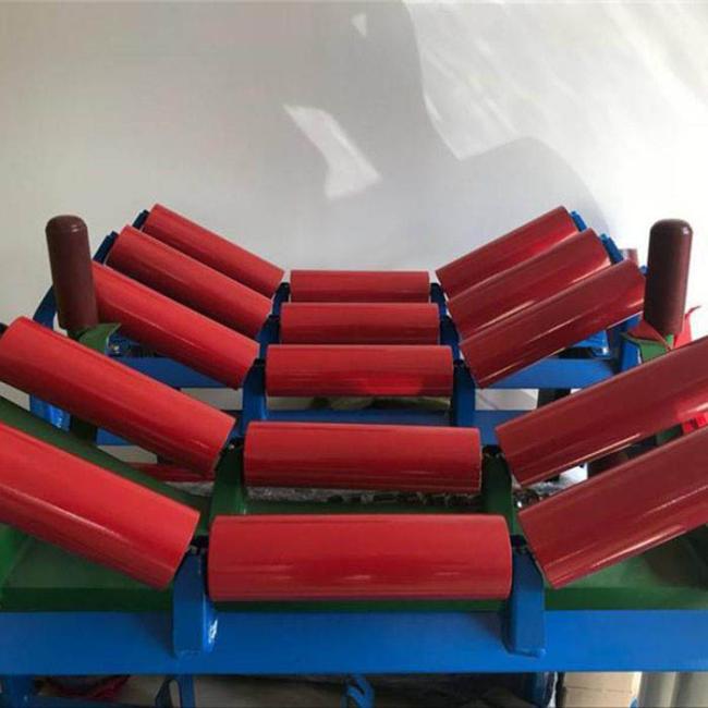 Guarante Half A Year Customizable Red Dia 89mm DT II Conveyor Roller