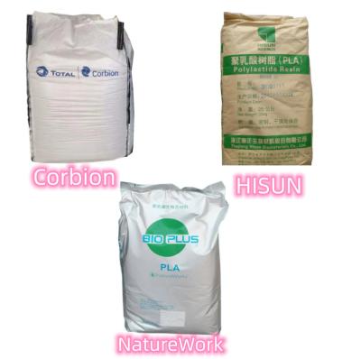 China PLA All Brands NatureWork/Corbion/Hisun Biodegradable Polylactic Acid Resin Pellet Powder In Stock for sale