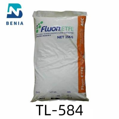 China AGC Fluon ETFE TL-584 Polvo de plástico fluoropolímero resistente al calor en stock en venta