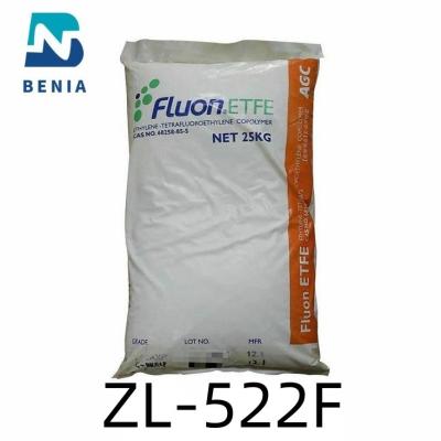 China AGC Fluon ETFE ZL-522F Polvo de plástico fluoropolímero resistente al calor en stock en venta
