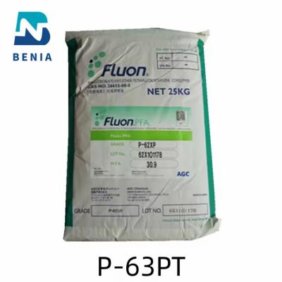 Cina AGC Fluone PFA P-63PT Perfluoropolimeri PFA in polvere di pellet vergine in magazzino in vendita