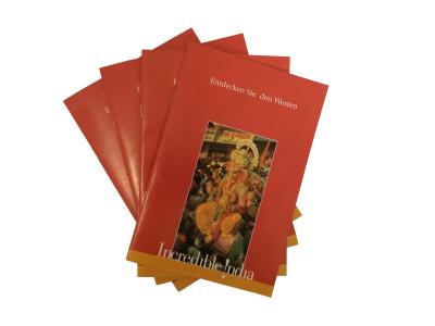 China A5 booklets printing, company catalog printing, red book printing, made to order printing for sale