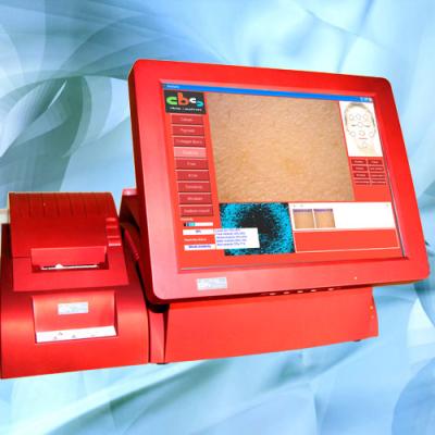 China touch PC depth skin analyzer systems machine with accurate report on bargain for sale