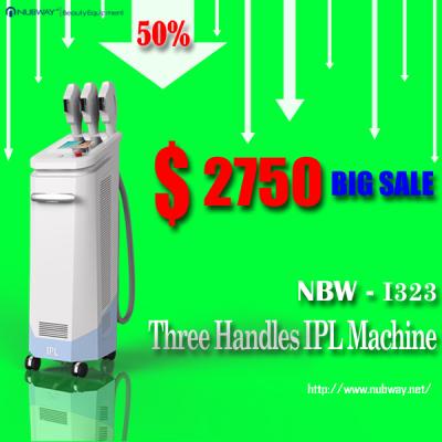 China Newest design IPL laser beauty equipment for hair removal skin rejuvenation for sale
