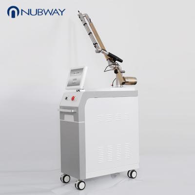 China Nd yag laser 1064 nm / 532nm q switch freckles pigment age spots removal machine for sale
