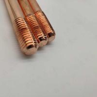 China 3 4 Copper Ground Rod For Pool Bonding Sub Panel for sale