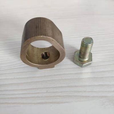 Cina Spike Earth Rod Clamp Brass che collega Rod Earthing a massa in vendita