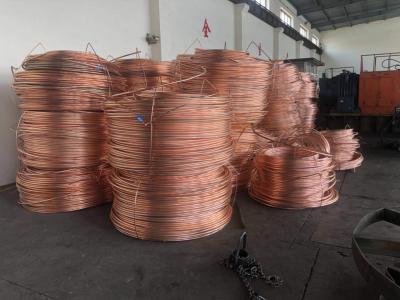 China Low Resistance Long Service Life Copper Plated Solid Round Conductor Wire for sale