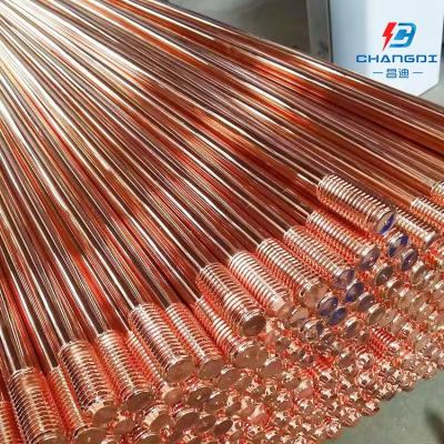 China OEM Copper Clad Ground Rod for Industrial Earthing Solutions for sale