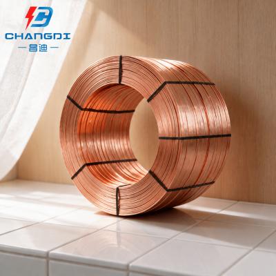China Maintenance-Free Copper Clad Flat Conductor for Grounding Installations for sale